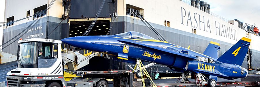 Pasha Hawaii #1 transporter of containers/cars/goods to Hawaii